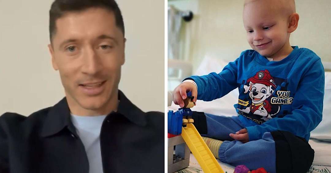 2-letni Samuel z Rybnika walczy z nowotworem. Słowa wsparcia skierował ...