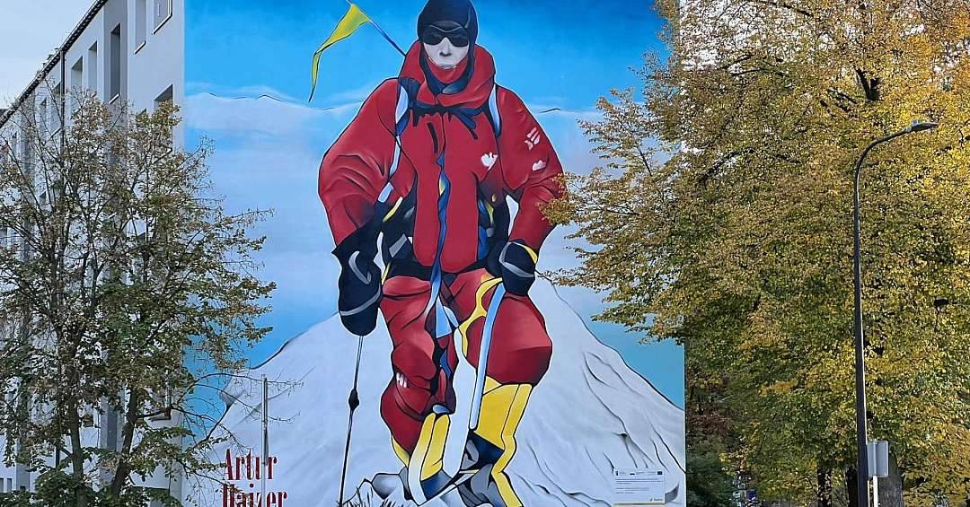 Artur Hajzer na muralu w Mikołowie [ZOBACZ ZDJĘCIA] - Informacje ...