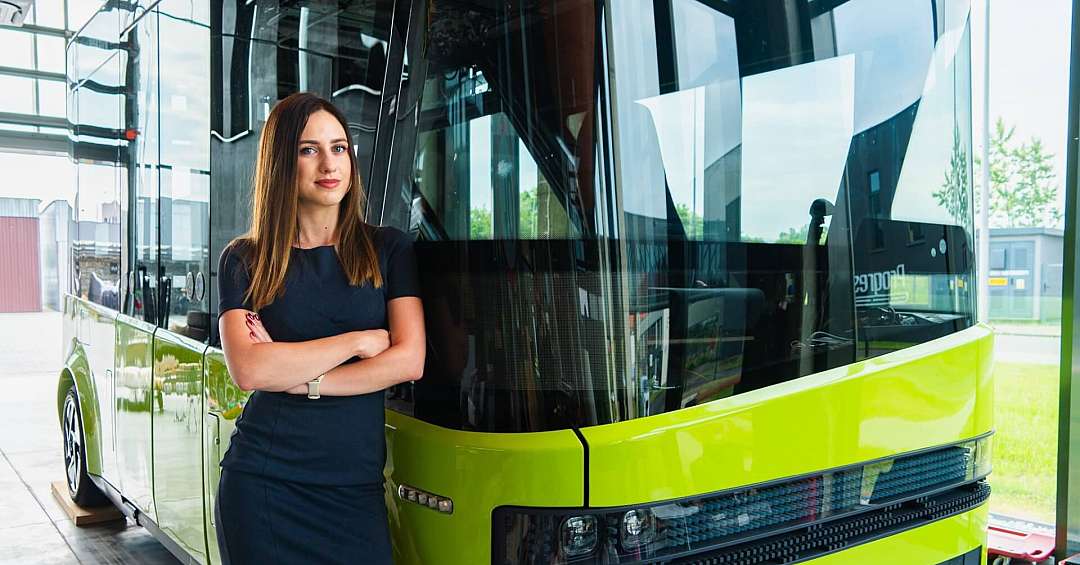 Autonomiczny bus made in Gliwice. Firmą Blees, która go stworzyła, kieruje kobieta, Martyna ...