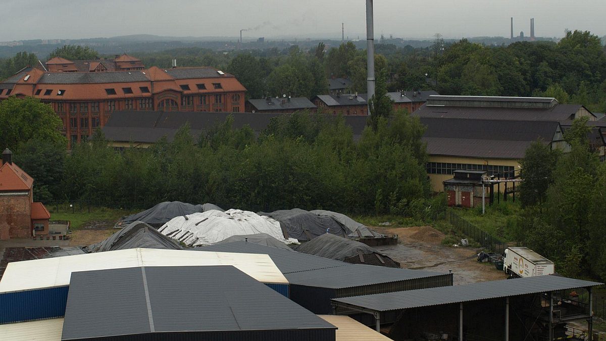 Zdjęcie 25 | Panorama Śląska z wielkiego pieca huty Pokój. Jego ... Zdjęcie 25 | Panorama Śląska z wielkiego pieca huty Pokój. Jego ...