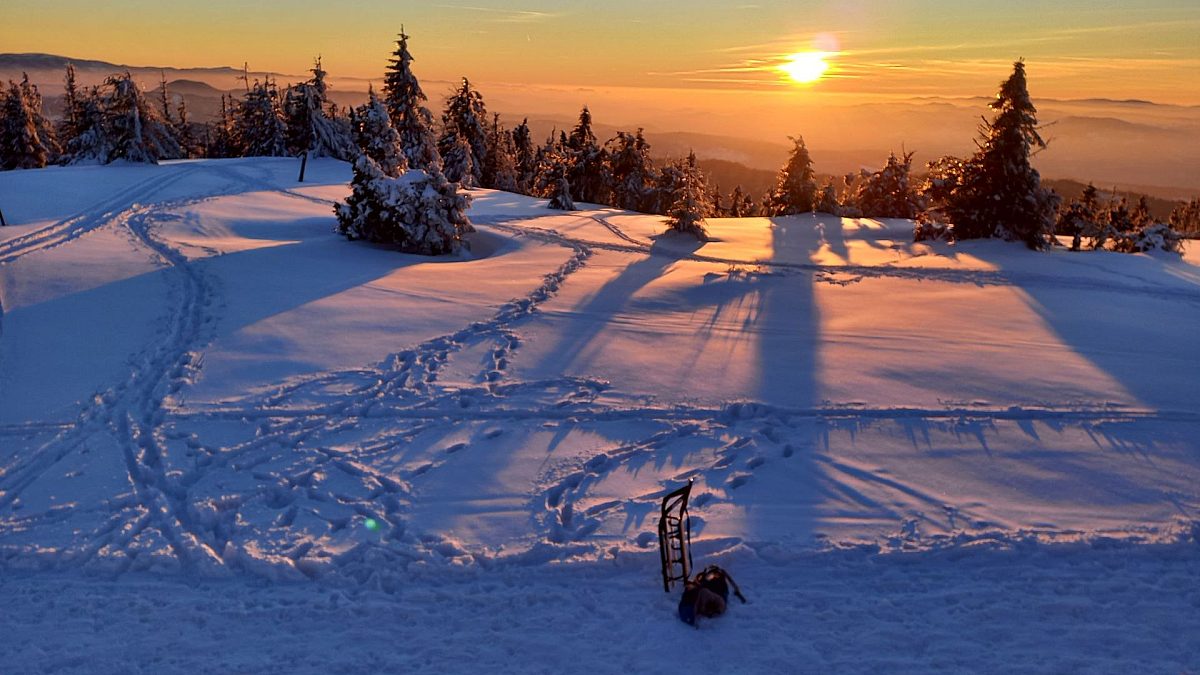 Panoramy Tatr i Małej Fatry z Beskidów. Zimowe zdjęcia - Turystyka ...