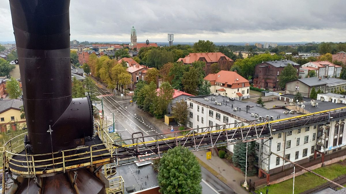 Zdjęcie 3 | Panorama Śląska z wielkiego pieca huty Pokój. Jego ... Zdjęcie 3 | Panorama Śląska z wielkiego pieca huty Pokój. Jego ...