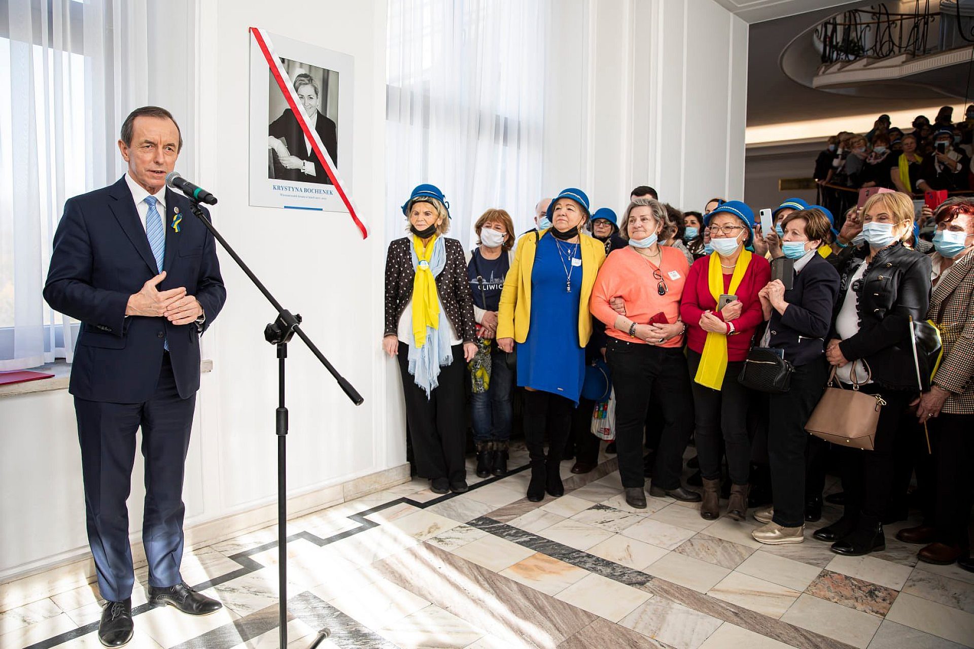 Ogólnopolski Zjazd Krystyn 2022 w Warszawie. Portret Krystyny Bochenek ...