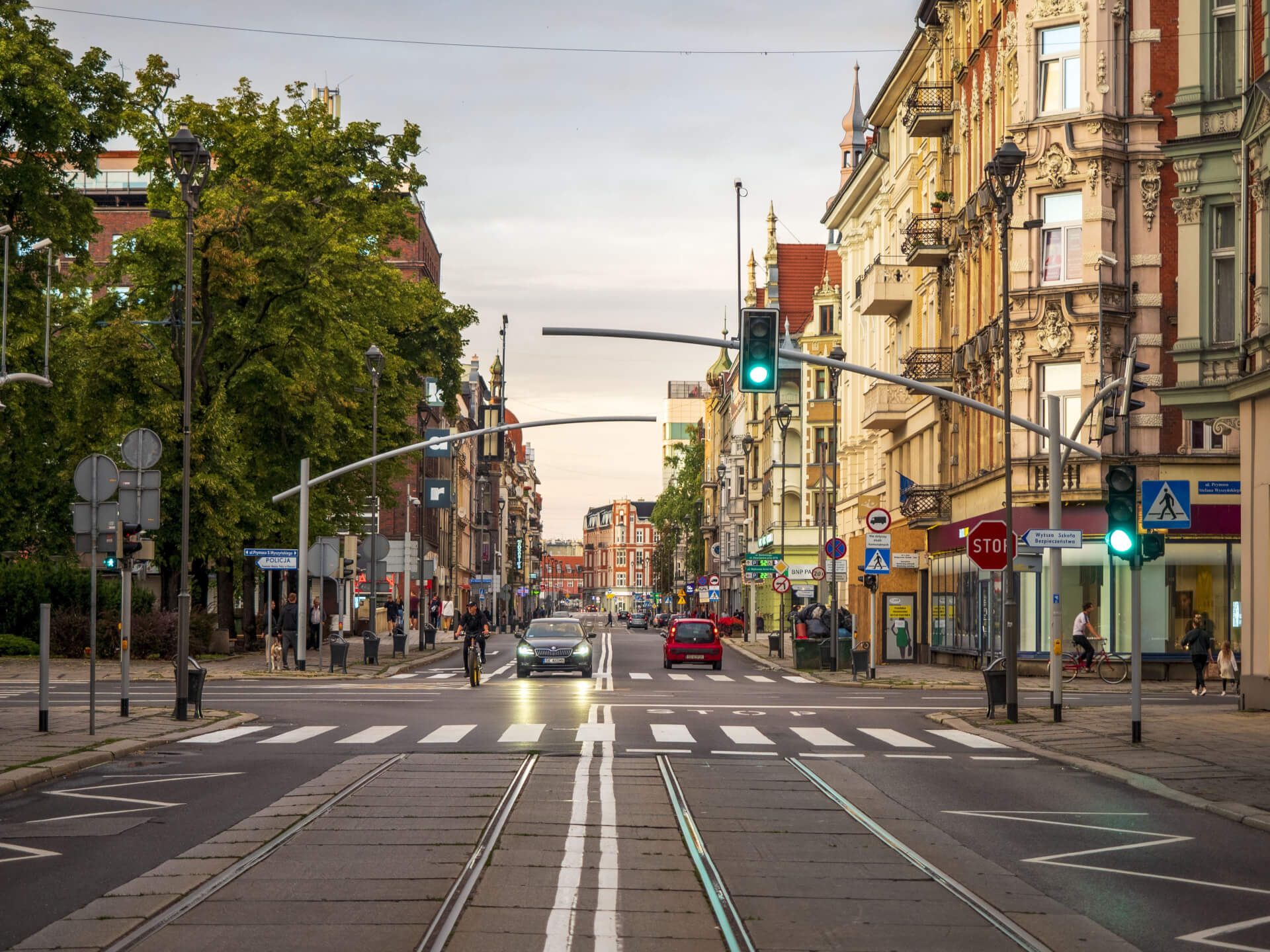 Jest wstępna koncepcja przebudowy ulicy Zwycięstwa w Gliwicach. Głos ...