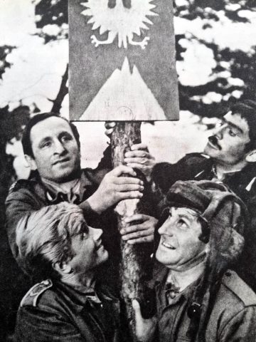 Gustlik z serialu „Czterej pancerni i pies”. Gustaw Jeleń jako Ślązak ...