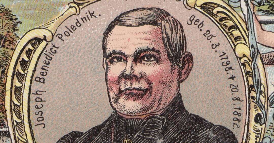 Joseph Benedict Polednik. Chłopski syn z Lysek, przyjaciel wnuka ...
