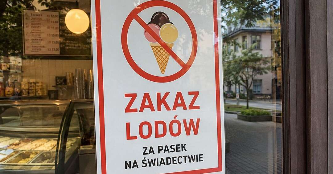 Hałas o lody w Pszczynie. Darmowe lody dla uczniów ze świadectwem "z ...