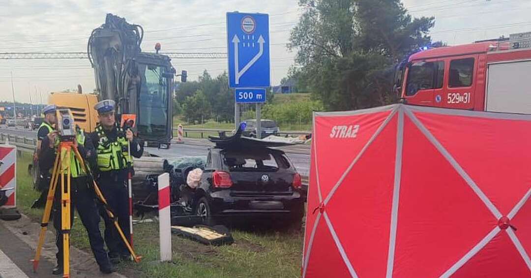 Tragiczny wypadek na autostradzie A4 – pięć osób poszkodowanych, jedna ofiara śmiertelna ...