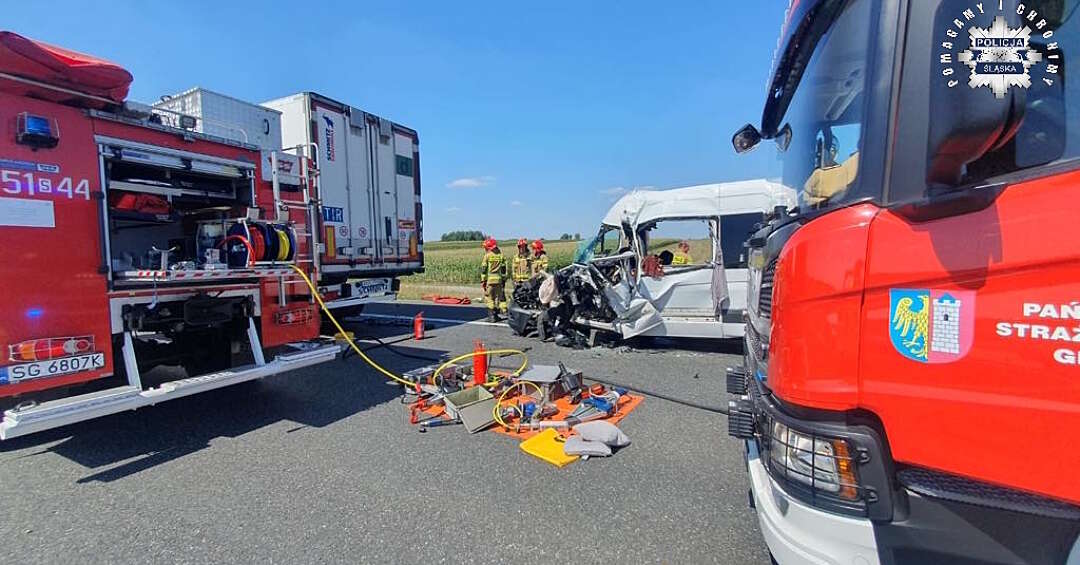 Tragiczny wypadek na A4 w Gliwicach. 1 osoba nie żyje - Informacje | Ślązag.pl