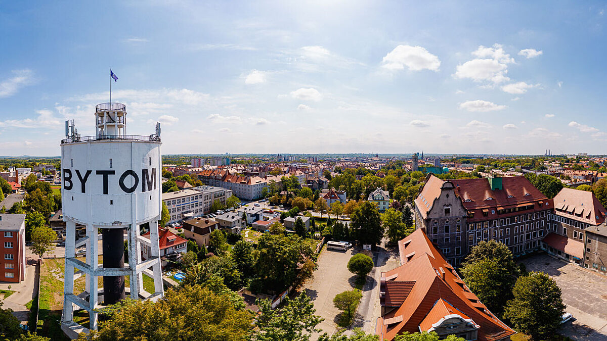 Bytom. Bytomska wieża ciśnień, uratowany zabytek z długą i burzliwą ...